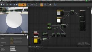 【UE4】マテリアルの「step」と「smoothstep」で遊ぼう！【★★】 | キンアジのブログ